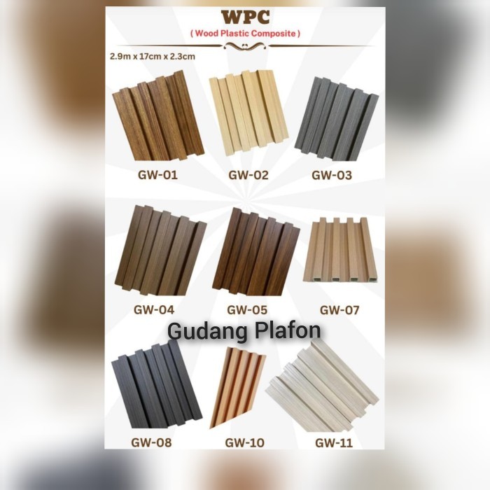Jual Wpc / Wood Panel Dinding / Wall Panel Murah Best | Shopee Indonesia