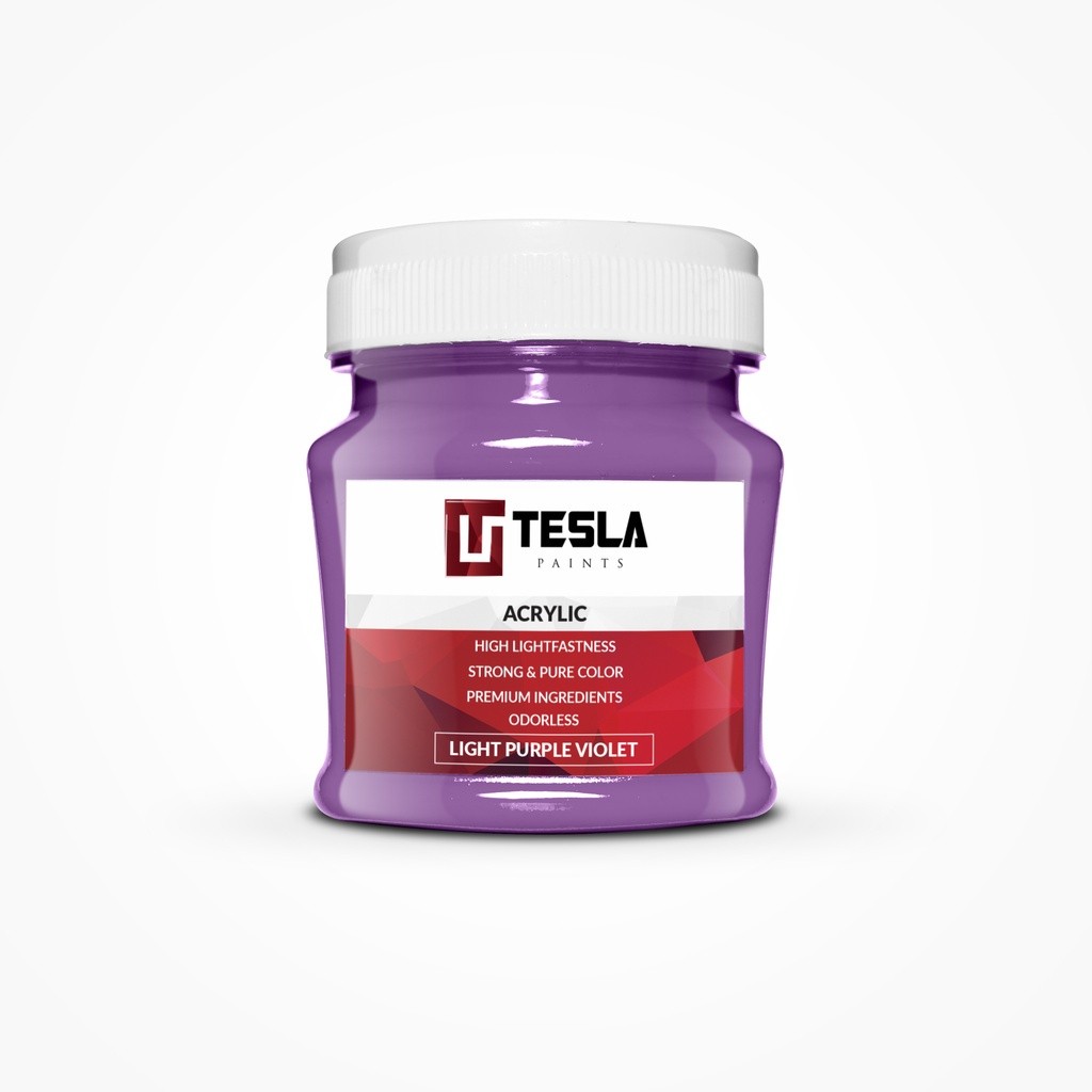 Jual TESLA PAINTS - 125ML - LIGHT PURPLE VIOLET | Shopee Indonesia