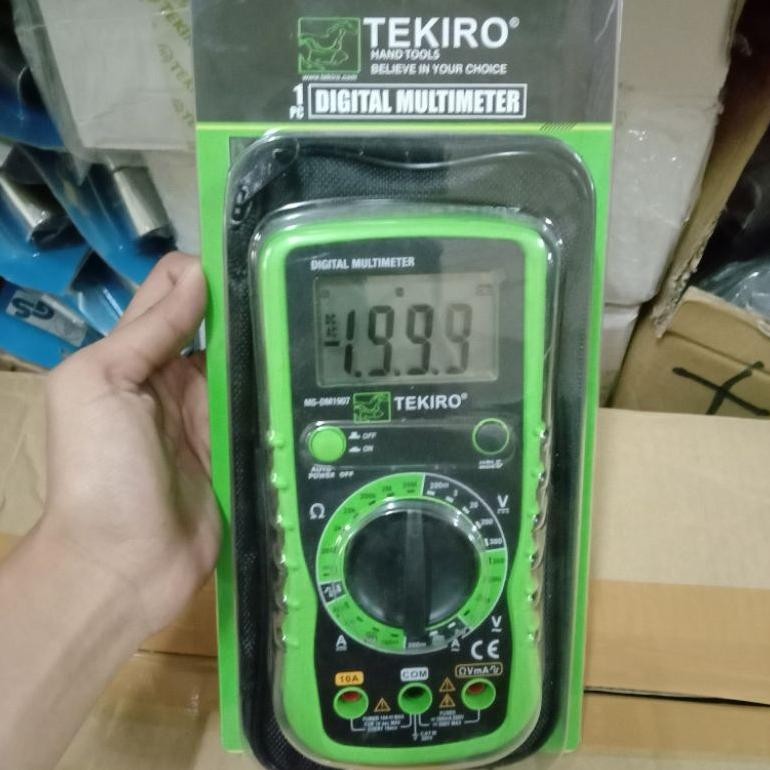 Jual Dg-4 Tekiro Digital Multimeter Tekiro Multimeter Digital Ms-Dm1907 ...