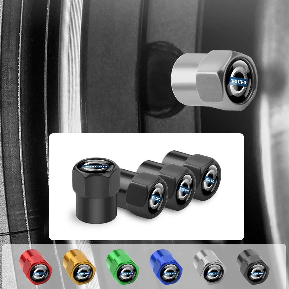 Jual 4PCS CAR BADGES WHEEL TIRE VALVE STEM CAPS COVERS AUTO ACCESSORIES ...