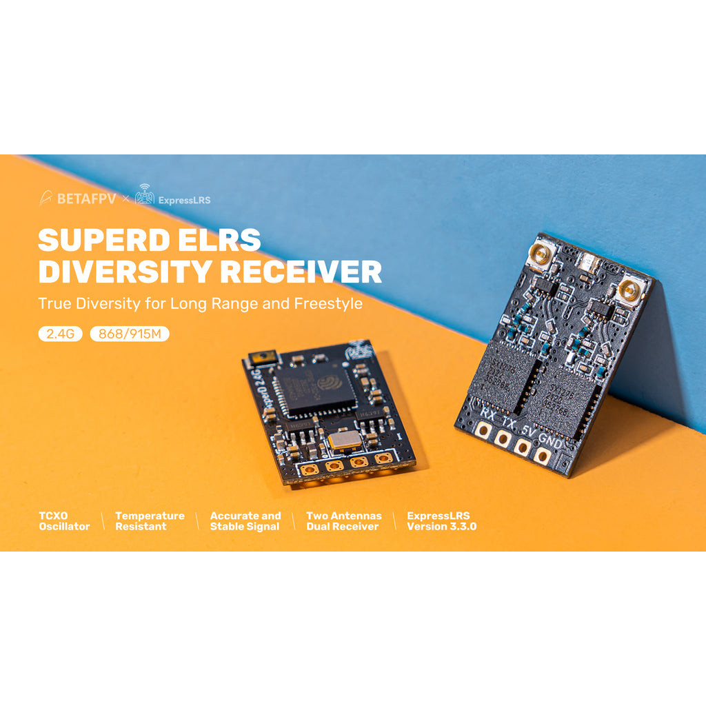 Jual BetaFPV SuperD ELRS ExpressLRS True Diversity Receiver Rx 2.4G ...