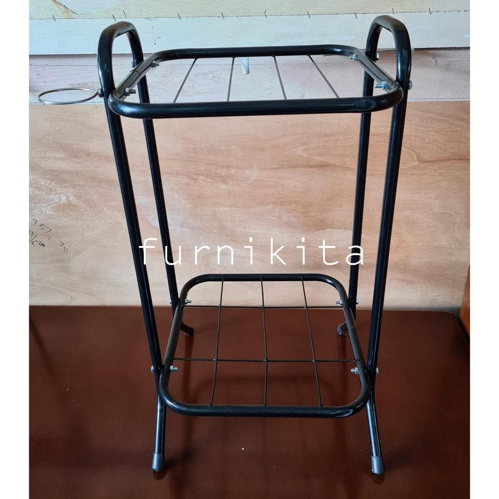 Jual RAK GALON / RAK DISPENSER PUTIH SUSUN 2 PLAT COATING | Shopee ...