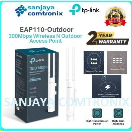 Jual TPLink EAP110-Outdoor 300Mbps Wireless N Outdoor Access Point ...