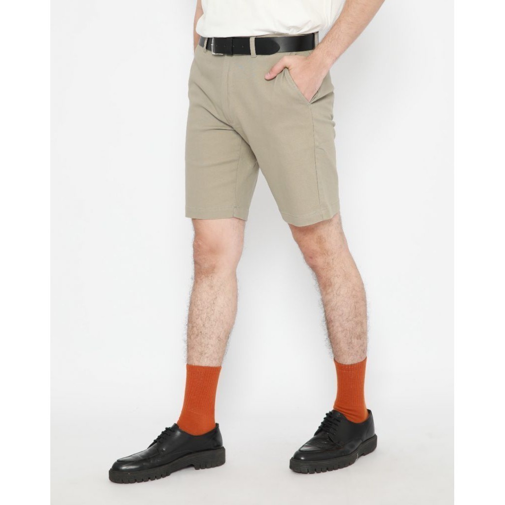 Jual Erigo Chino Short Walter Light Brown - Celana Pendek Chino Unisex ...