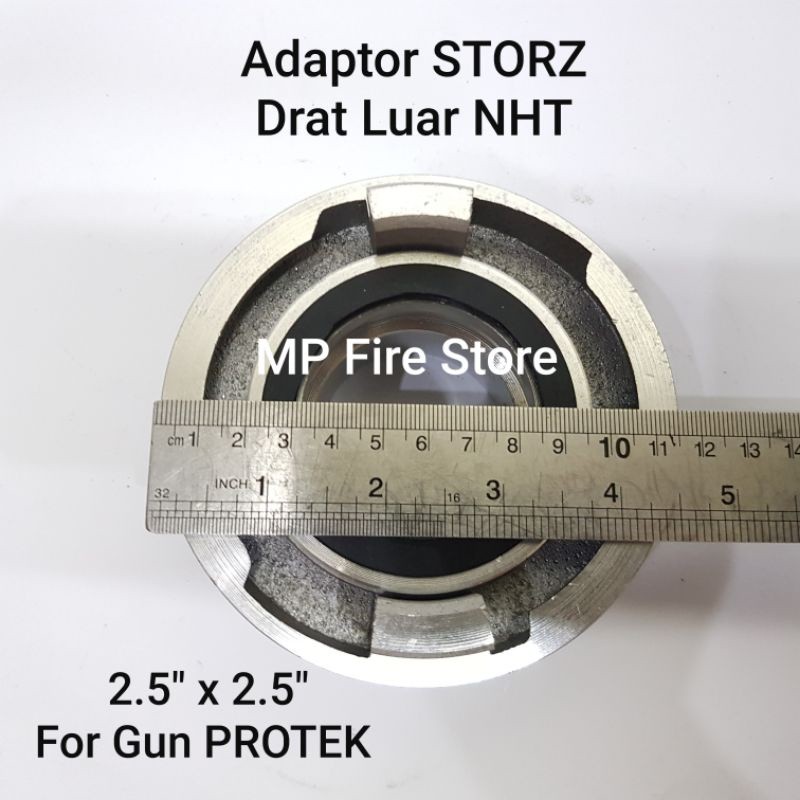 Jual FIRE ADAPTOR STORZ 2.5 x 2.5 DRAT LUAR NHT HYDRANT PEMADAM GUN ...
