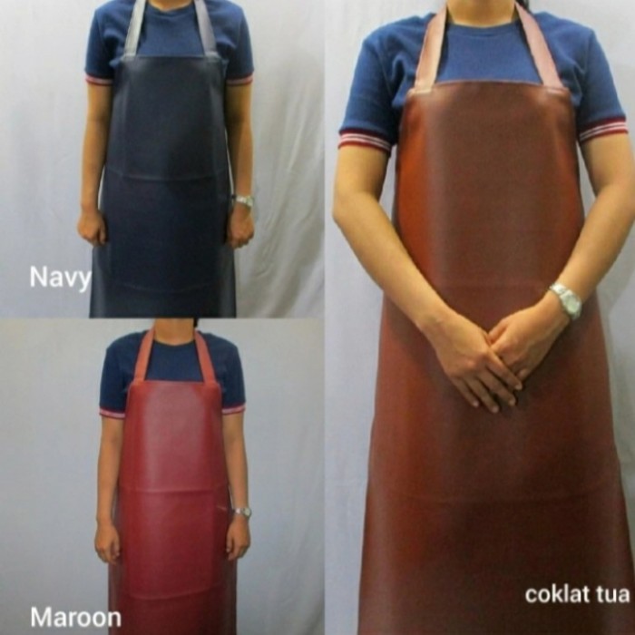Jual Apron Pvc Anti Air Panjang Celemek 110 cm | Shopee Indonesia