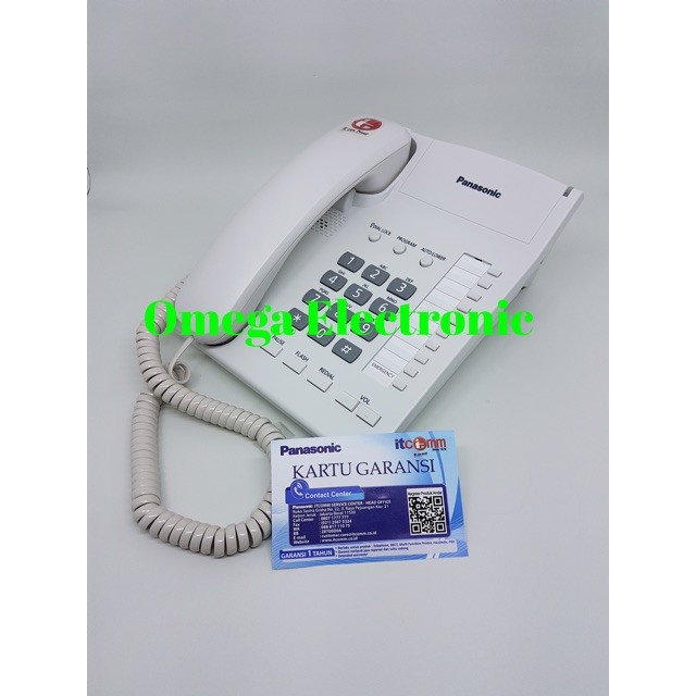 Jual RESMI Panasonic KX-TS825ND - Telepon Kantor Rumah Single Line | Shopee Indonesia