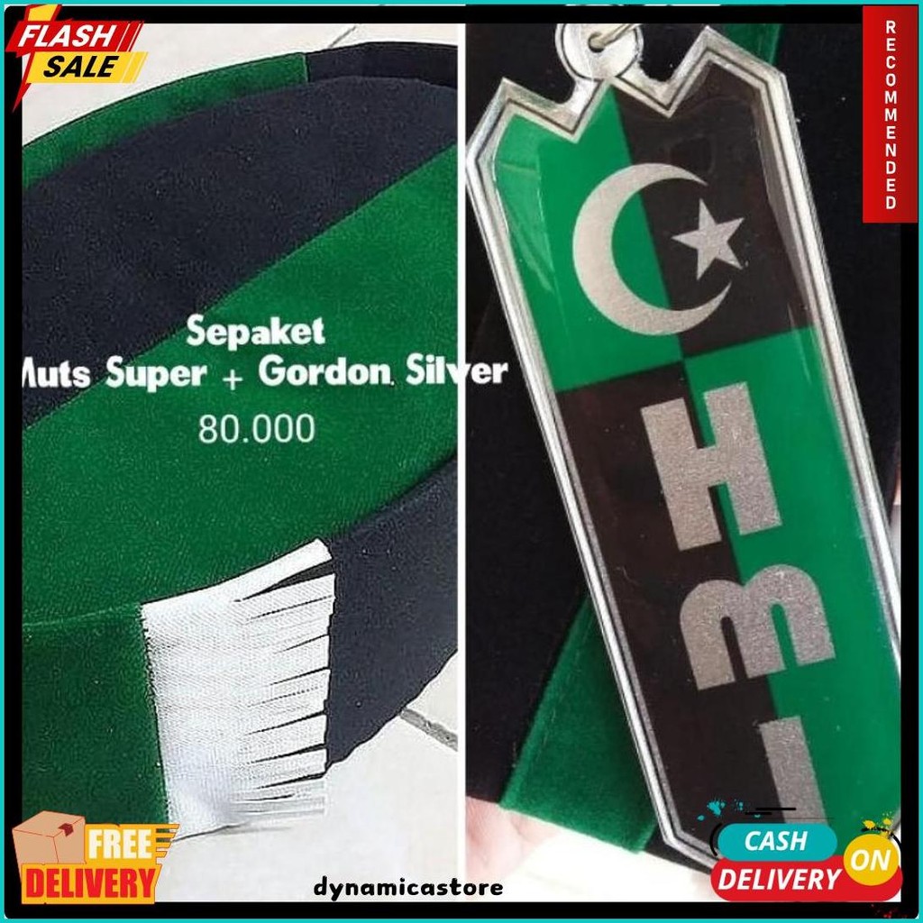 Jual Muts Super Hmi / Peci Hmi + Gordon Hmi Silver *Bonus Stiker Hmi ...