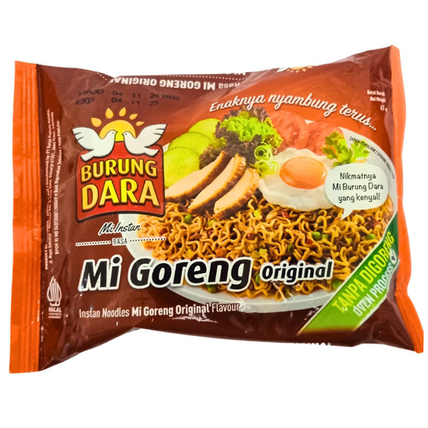 Jual S23530 BURUNG DARA GORENG ORIGINAL MIE INSTANT 67GR MAJU BERSAMA ...