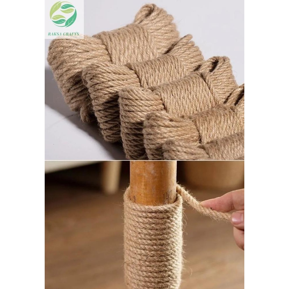 Jual Tali Tambang Goni 3mm 4mm 5mm 6mm Per Roll Tali Rami DIY Manila ...