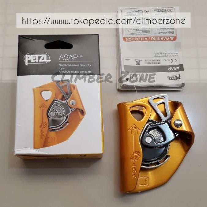 Jual PETZL ASAP - MOBILE FALL ARRESTER FOR ROPE ORIGINAL DAN TERPERCAYA ...