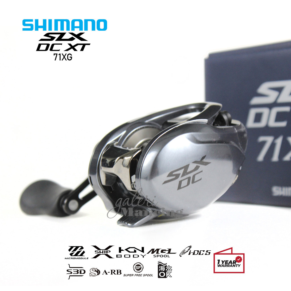 Jual Reel BC SHIMANO SLX DC XT Hagane | Saltwater Baitcasting [2022] Resmi | Shopee Indonesia