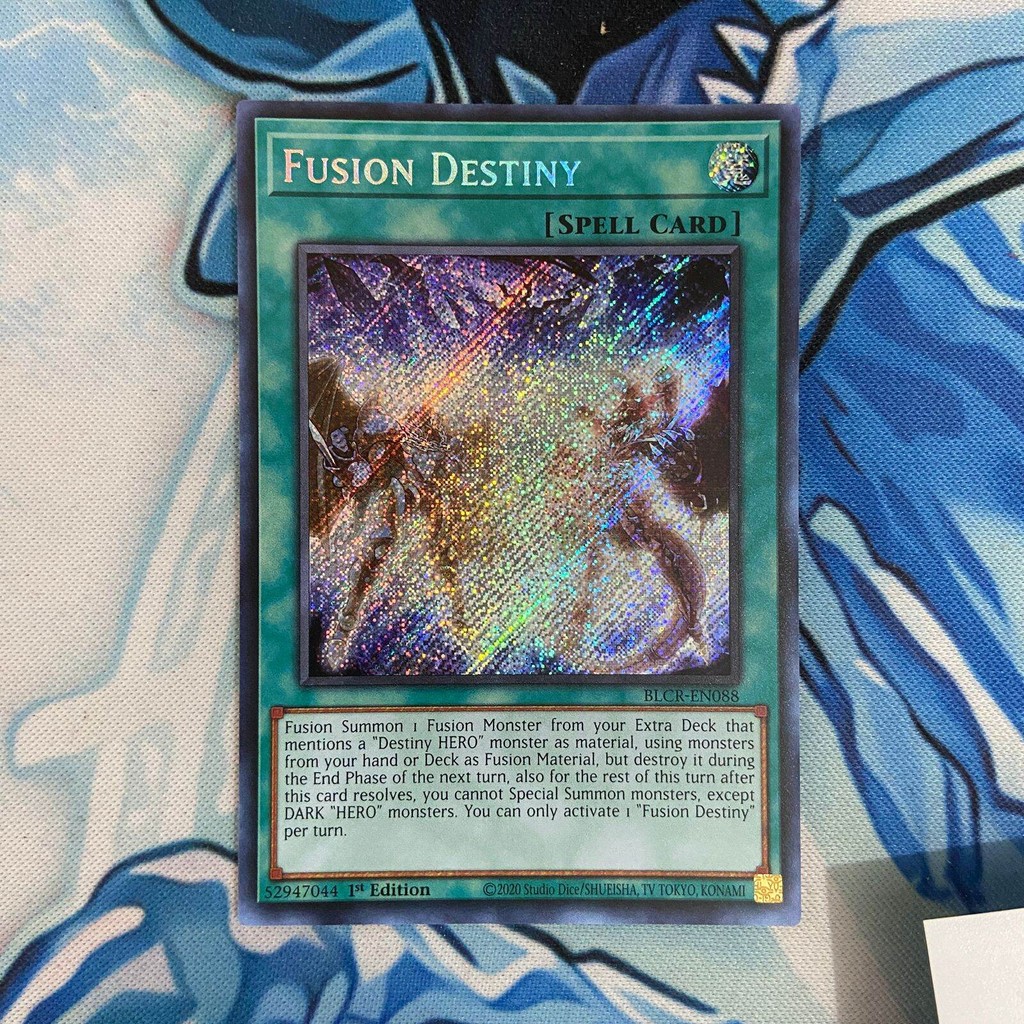 Jual yugioh fusion destiny BLCR secret rare original | Shopee Indonesia