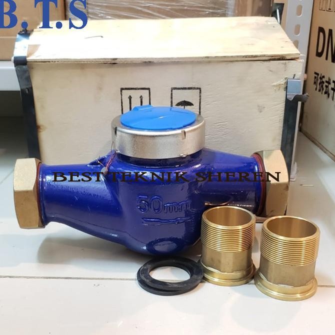 Jual Water Meter Meteran Air Pdam Opx 2 Inchi Drat Kuningan | Shopee ...