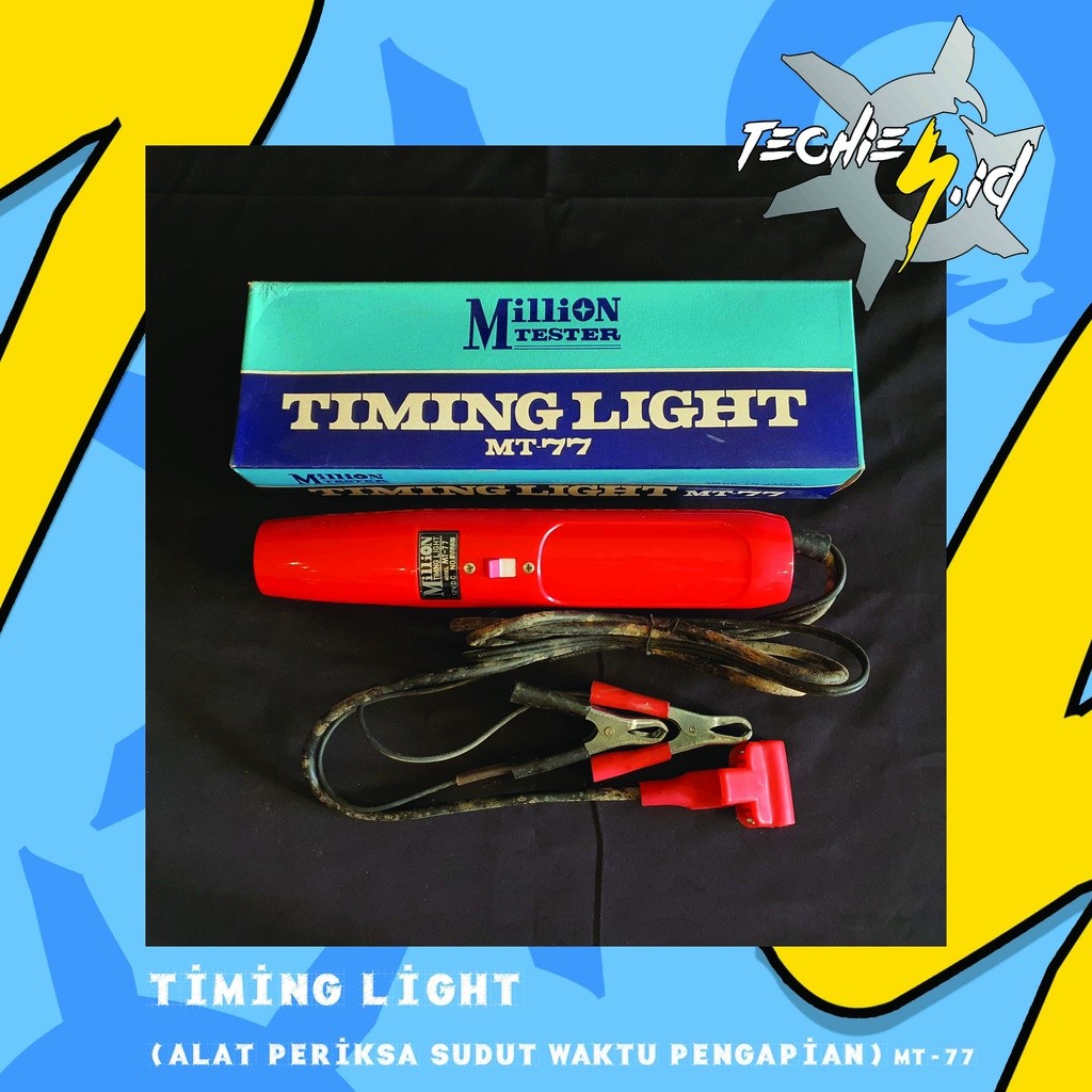 Jual Ting Light (Alat Periksa Sudut Waktu Pengapian) llion Tester MT-77 ...