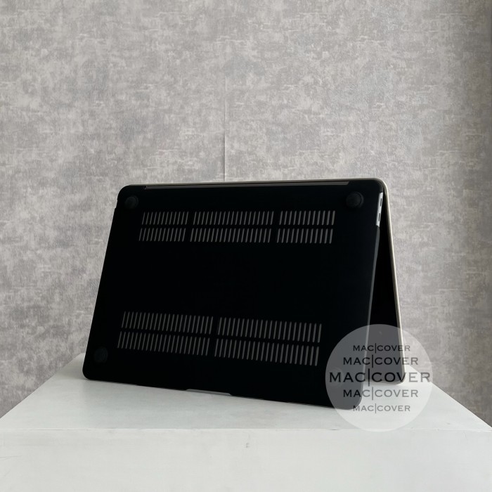 Jual MACBOOK CASE CASING BLACK MATTE AIR PRO RETINA M1 M2 11 12 13 15 ...