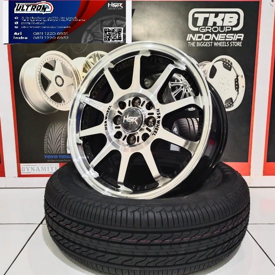 Jual Paket Velg Dan Ban Mobil Ring 15 Hsr Gymkana Baut 4X100-114,3 Pcd Aggya,Aylya Brio,Calya ...