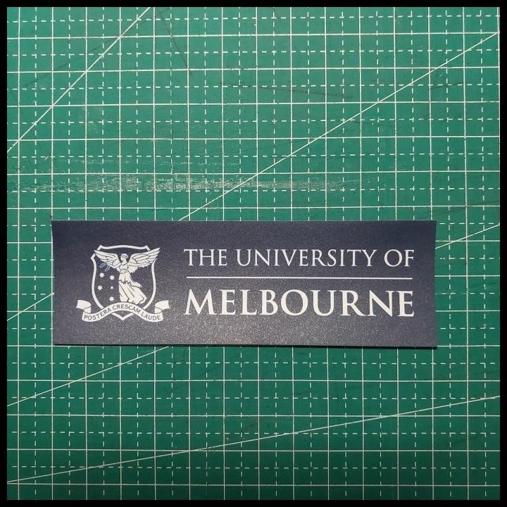 Jual TERMURAH STICKER KAMPUS THE UNIVERSITY OF MELBOURNE !!!! | Shopee ...