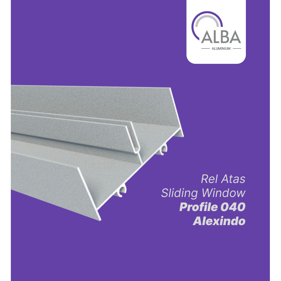 Jual Alumunium, aluminium Rel Atas Profile 040 Sliding Window Alexindo ...
