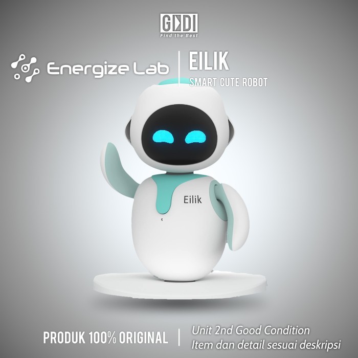 Jual Derty Eilik Cute Robot Pets For Kids & Adults Not Anki Cozmo ...