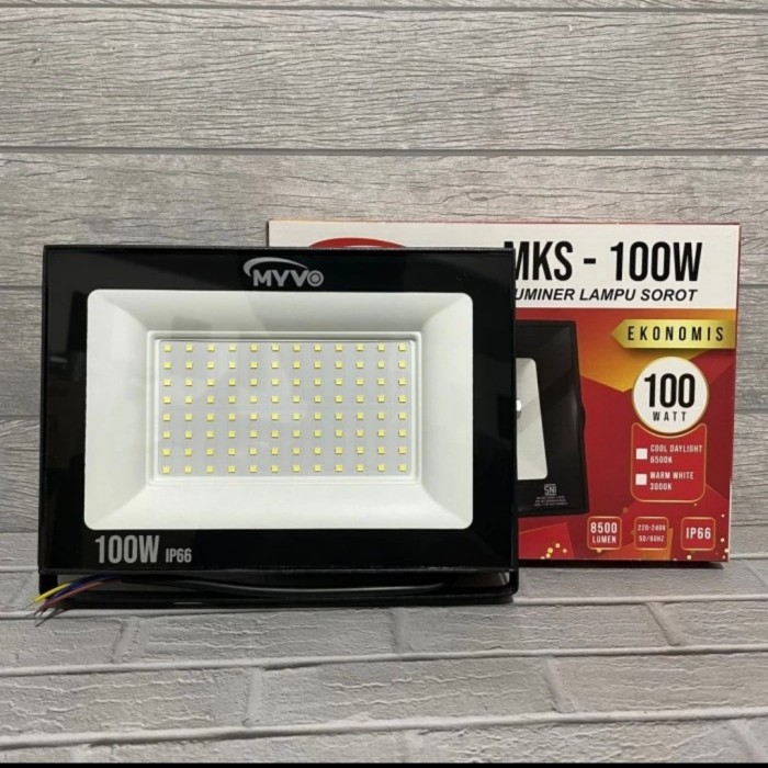 Jual EMICO LAMPU SOROT LED 100W LED FLOOD LIGHT 100W LED TEMBAK OUTDOOR-PTH | Shopee Indonesia
