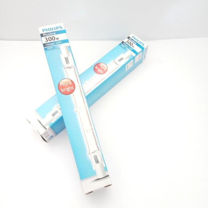 Jual NEW LAMPU HALOGEN STICK 300 WATT PHILIPS / PLUSLINE PHILIPS 300 ...