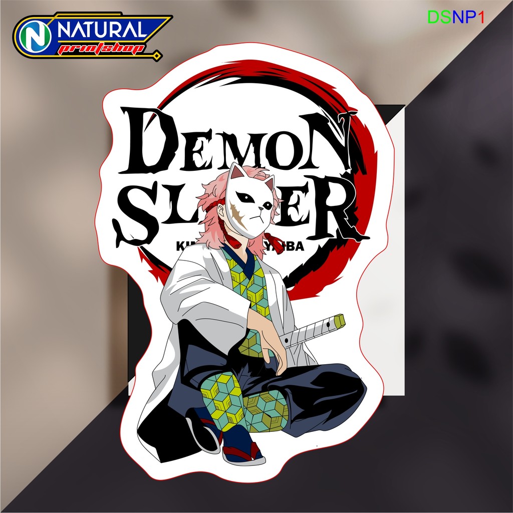 Jual Stiker Hologram Sabito Demon Slayer 6,5 cm Kimetsu no Yaiba ...