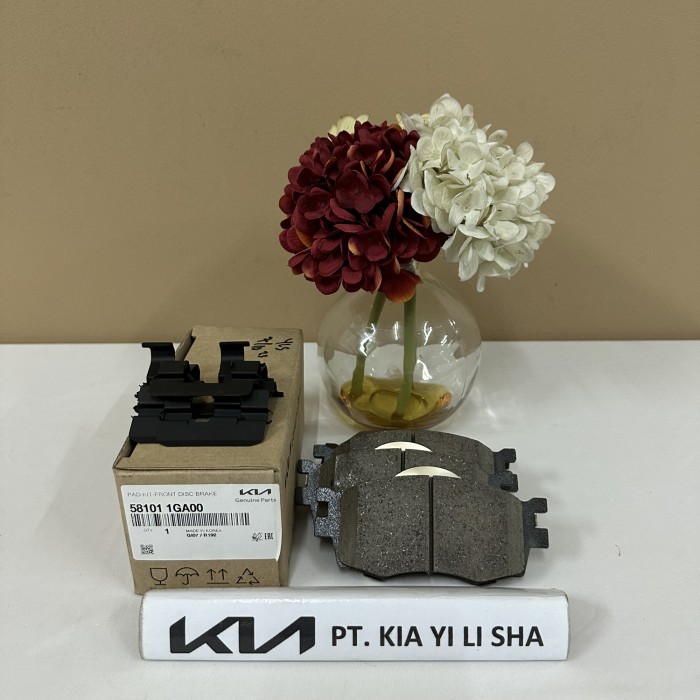 Jual PAD KIT FR DISC BRAKE - KIA PRIDE - KIA GENUINE PARTS | Shopee ...