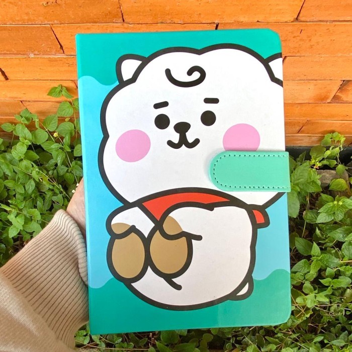 Jual Notebook Bts Kpop Idol Bt21 Buku Tulis A5 Magnetic Diary Army ...