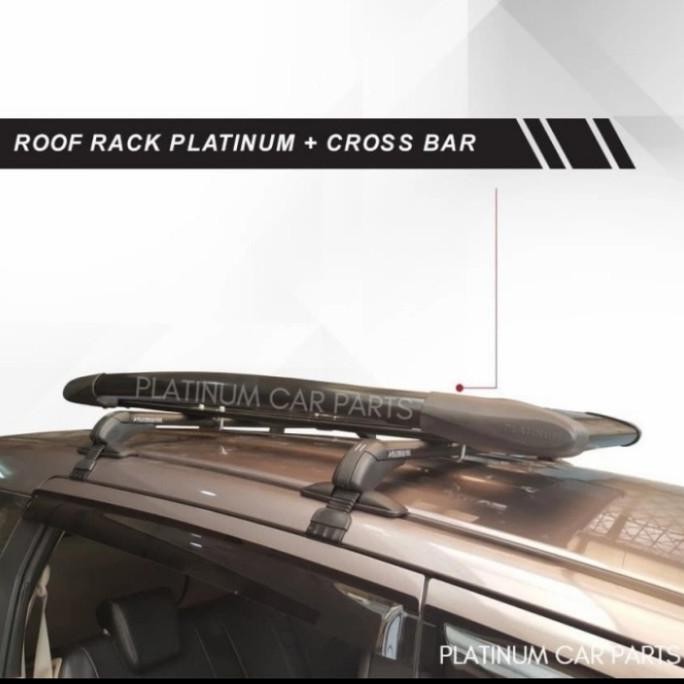 Jual PAKET RACK ATAS PLATINUM + CROSS BAR MOBIL UNIVERSAL | Shopee ...