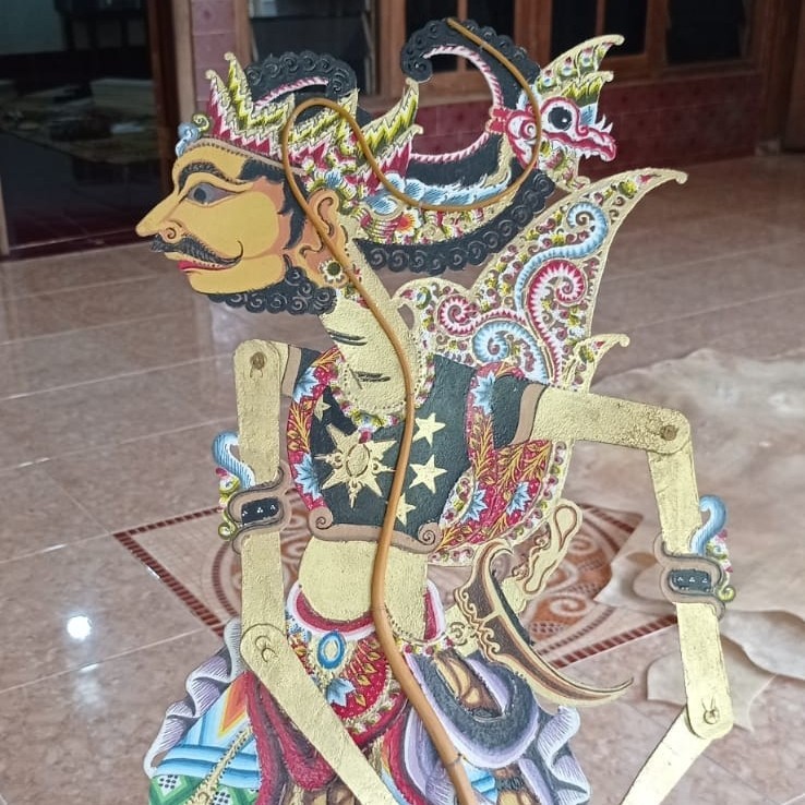 Jual WAYANG KULIT GATOTKACA CUSTOM | Shopee Indonesia