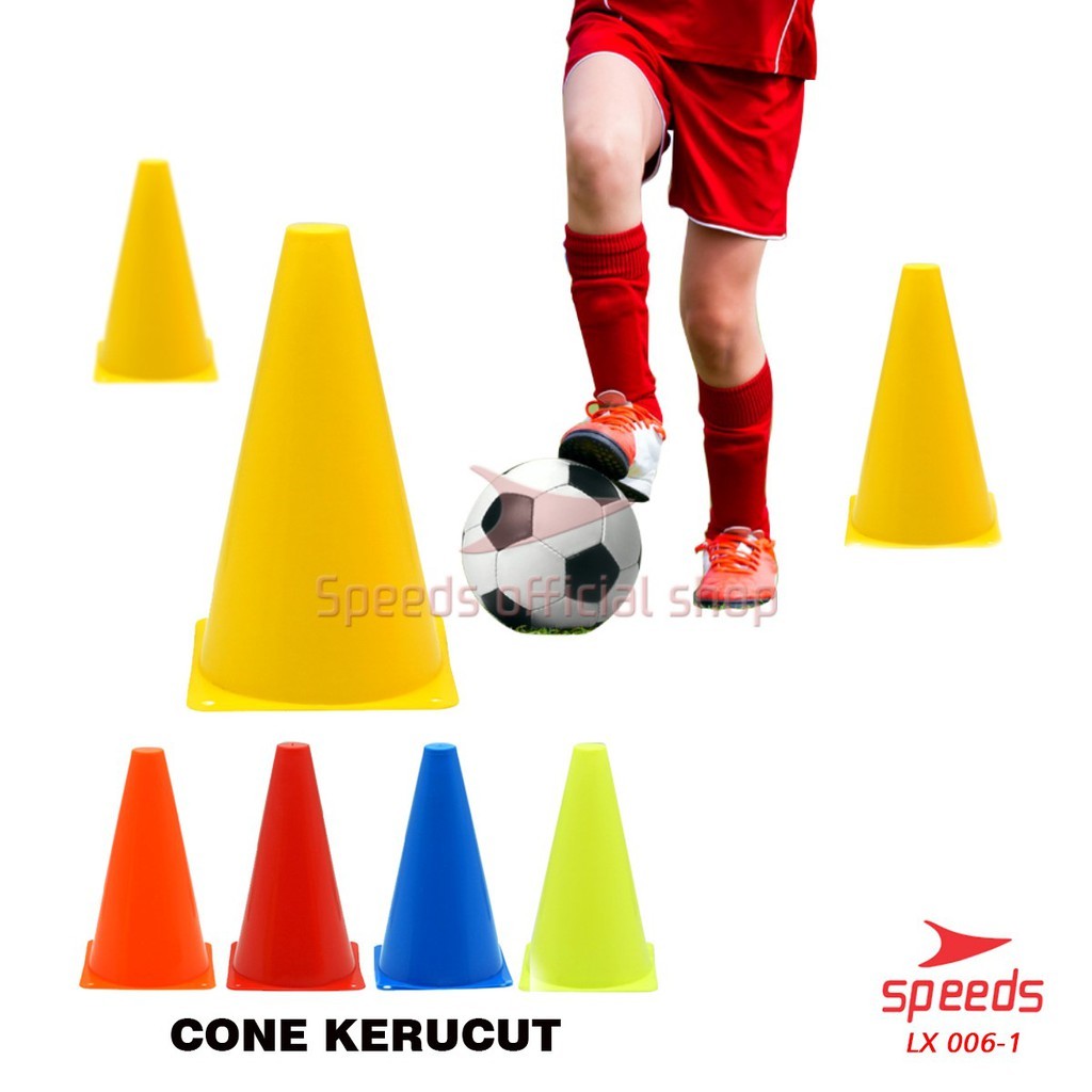 Jual SPEEDS Cone Kerucut Marker Latihan Olahraga Futsal Skate Sepak ...