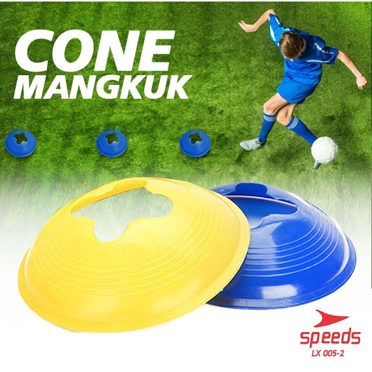 Jual SPEEDS Cone Mangkok Isi 1 Marker Tempat Lapangan Sport Cones ...