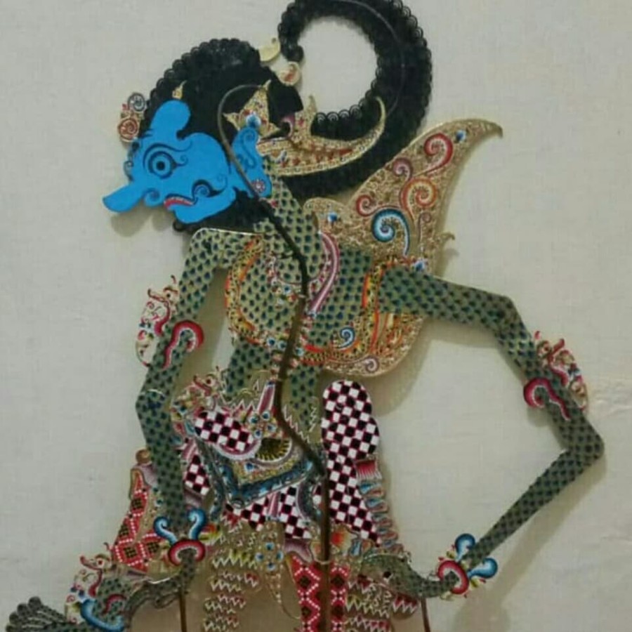 Jual WAYANG KULIT ANTAREJA GATOTKACA ANTASENA( kualitas 1) | Shopee ...