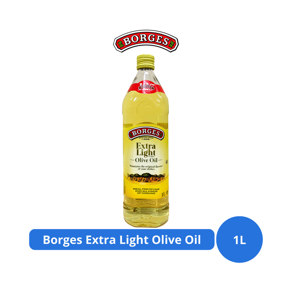 Jual Borges Extra Light Olive Oil 1L | Shopee Indonesia