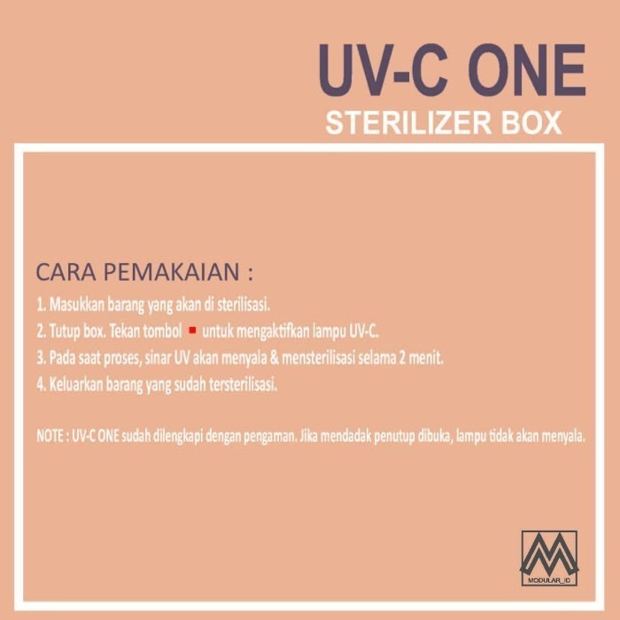 Jual uvc box sterilizer ukuran besar uv-c one packing kayu khusus luar ...
