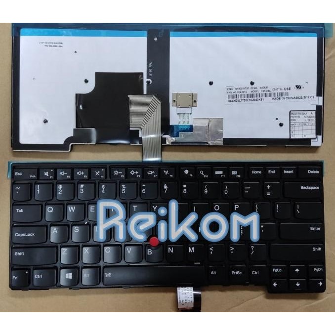 Jual Keyboard Lenovo Thinkpad E440 L440 L450 L460 L470 T440 T450 T450s ...