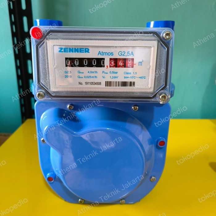 Jual Flowmeter Gas Zenner G2.5 | Shopee Indonesia