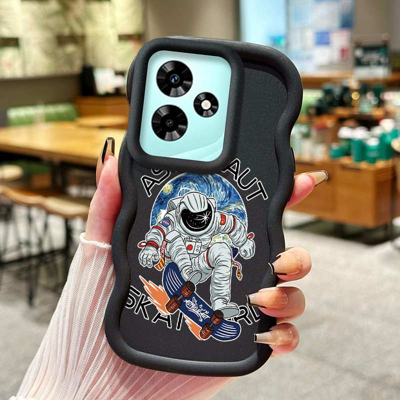 Jual Casing Hp Untuk Infinix Hot 30i Case NASA astronot Warna macaron ...