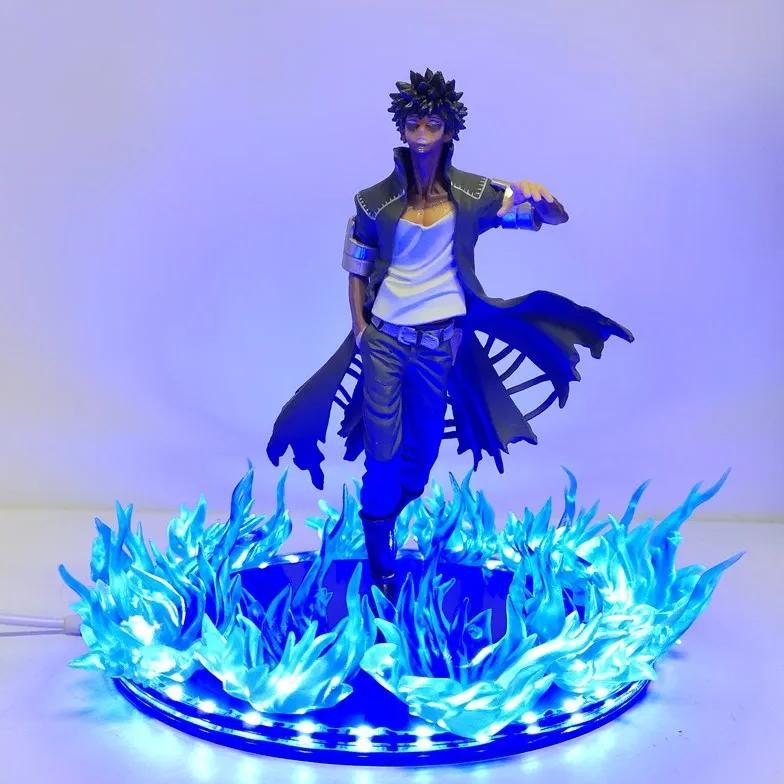 Jual Anime Figure My Hero Academia Dabi Blue Fire Scene Diy Led Pvc Toy ...