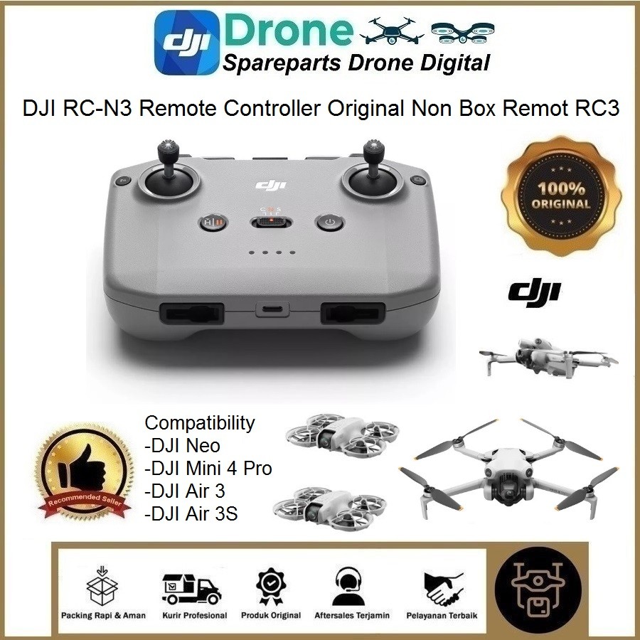 Jual DJI RC-N3 Remote Controller Non Box Original For DJI NEO/Air 3 ...