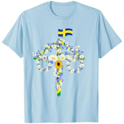Jual Kaos Bendera Festival Maypole Bunga Midsommar |WfSrWA7L| | Shopee ...