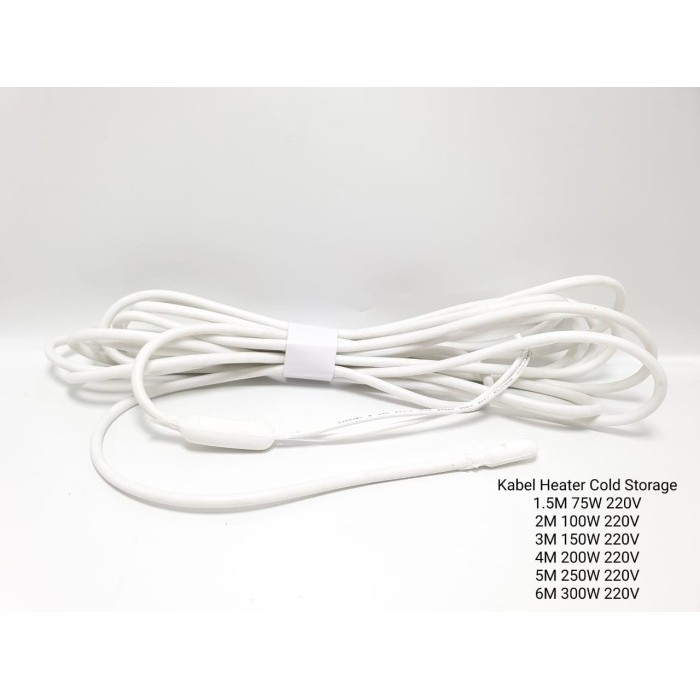 Jual KABEL HEATER PEMANAS COLD STORAGE DRAIN HEATER 3 METER 150W 220V ...