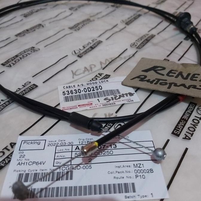 Jual Kabel tarikan prmbuka kap mesin Toyota Sienta ORIGINAL | Shopee ...