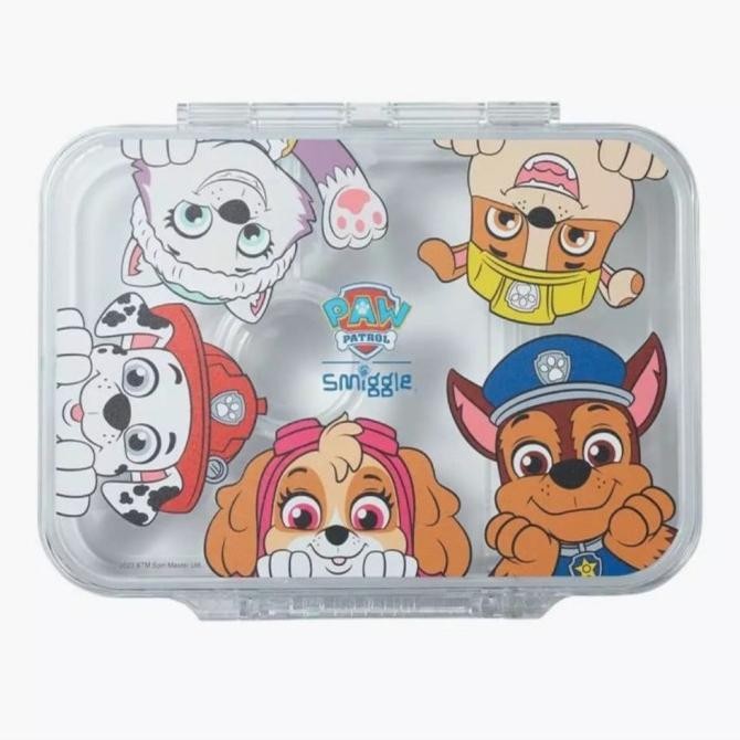 Jual Smiggle Bento Box Medium Paw Patrol/Tempat makan Smiggle/Lunch Box ...