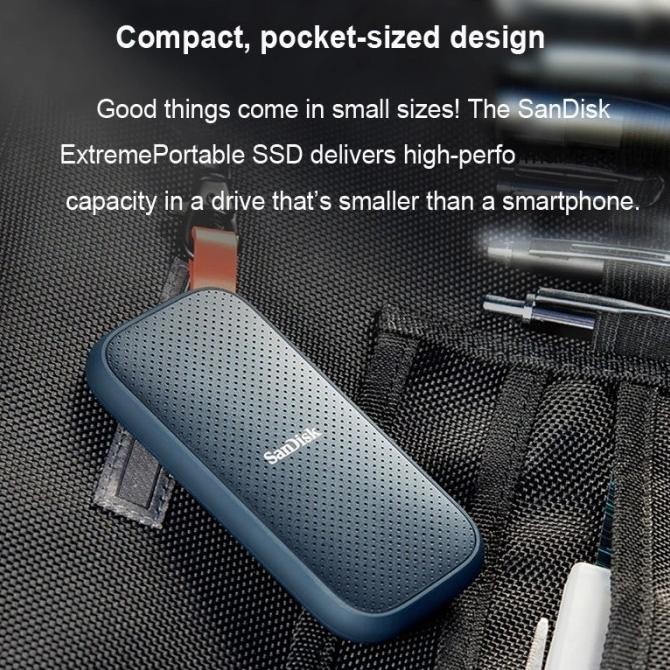 Jual Sale Portable Ssd 2Tb Sandisk Extreme E30 I Speed 520Mbps - Garansi Resmi | Shopee Indonesia