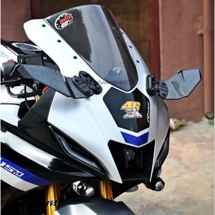 Jual SPION WINGLET REAL MIRROR AERO H2 CARBON FIBER SPION WINGLET ...