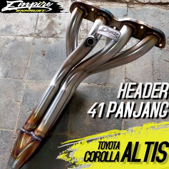 Jual Header Toyota Corolla Altis 2ZR-FE 41 Panjang Empire Exhaust ...