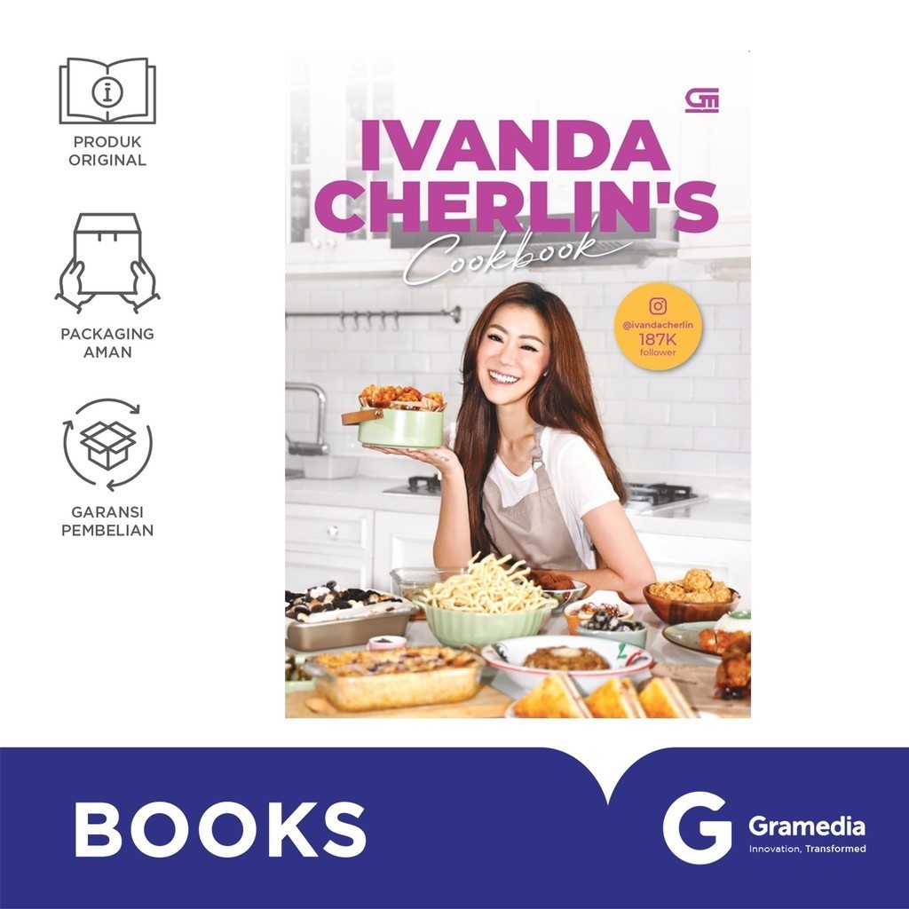 Jual Gramedia Bintaro - Gramedia Buku Ivanda Cherlin’S Cook Book ...