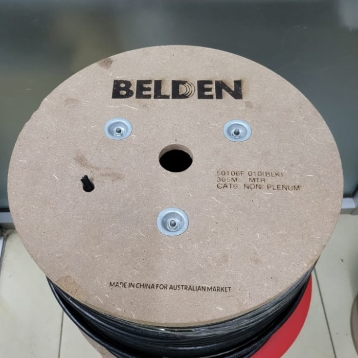 Jual kabel LAN ftp belden cat6 outdoor 305M roll / BELDEN outdoor cat 6 ...